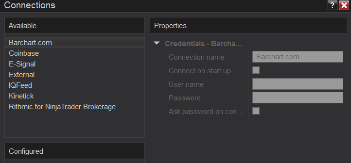 Volatility Indices Intraday data in NT8 charts: VIX, VXN (Nasdaq), RVX ...